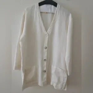 LisBETH | Tops | Lisbeth Linen Shirt | Poshmark